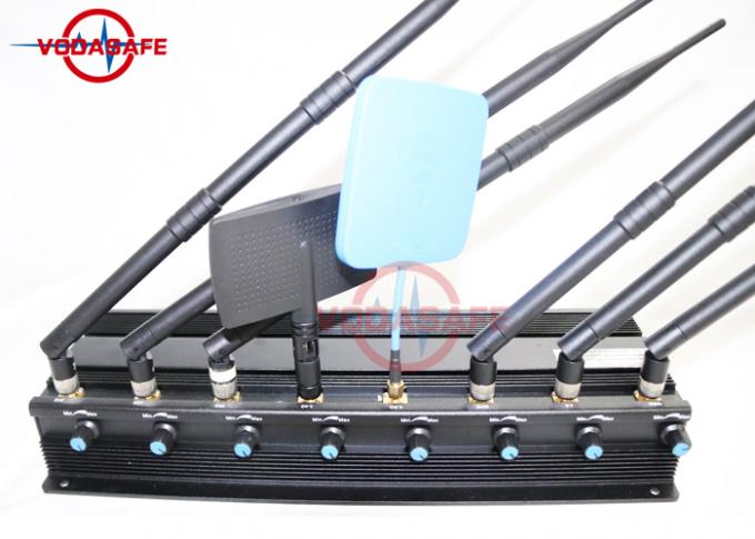 50m School Exam Jammer Signal Blocker , Mobile Frequency Jammer Sweep ...