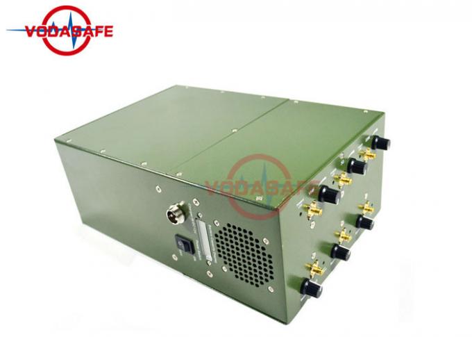 Portable Backpack Signal Jammer 30 Watt Total Output Power Sweep Jamming