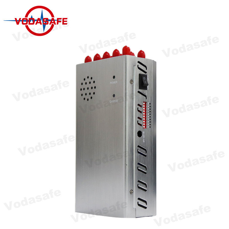 GPS Lojack 4G 5G Portable Signal Jammer , Mobile Network Blocking ...