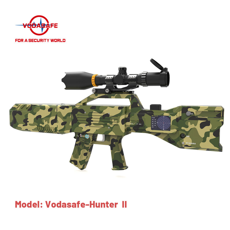 6 Channel Portable UAV Jammer High Power Electromagnetic Waves Anti ...