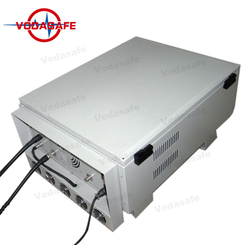 White Color Prison Cell Phone Jammers DCS Jamming System 100 - 240VAC ...